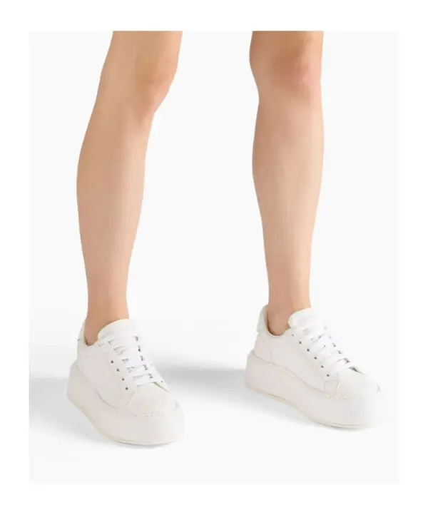 Casadei I-box Platform Low-top Sneakers - White