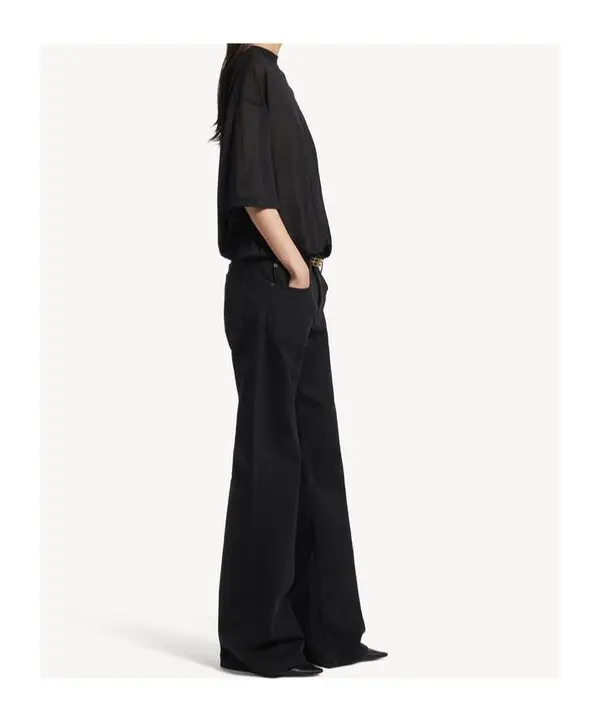 Balenciaga Relaxed Fit Jeans - Black