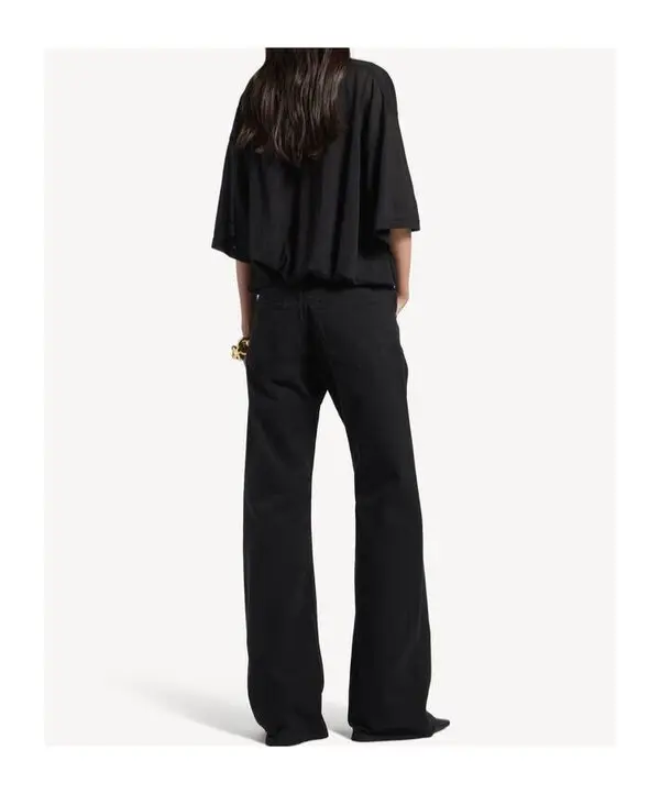 Balenciaga Relaxed Fit Jeans - Black