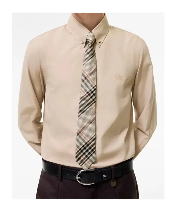 Burberry Finch Check Tie - Finch Brown