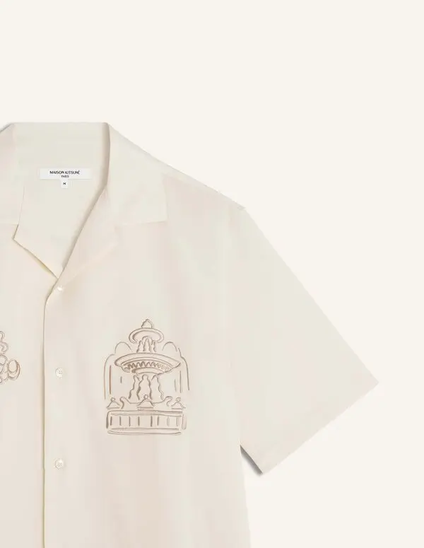 Maison Kitsuné Parisian Monuments Resort Shirt