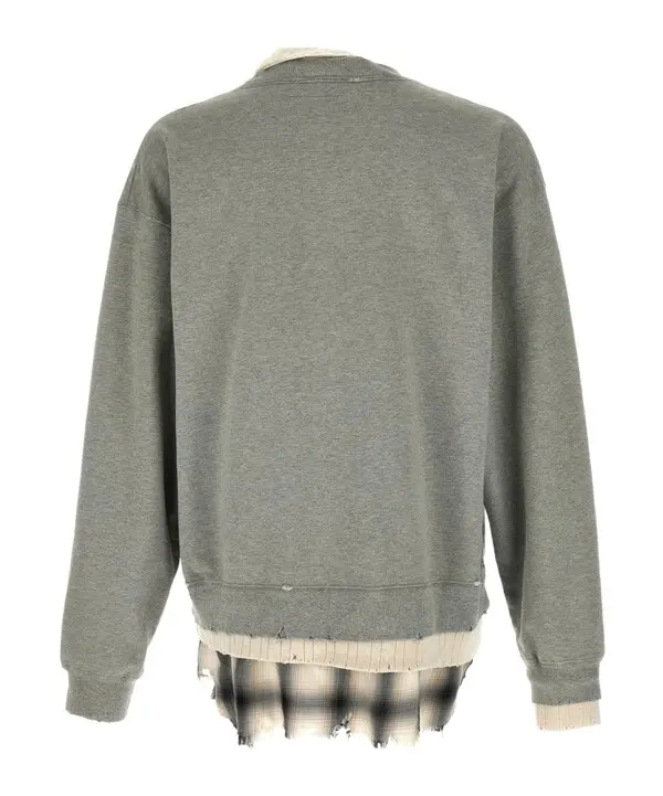 Mihara Yasuhiro Layered Embroidered Sweatshirt