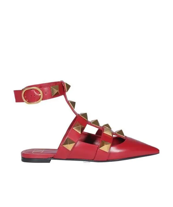 Valentino Garavani Roman Stud Ballet Flats