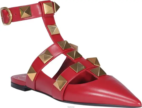 Valentino Garavani Roman Stud Ballet Flats