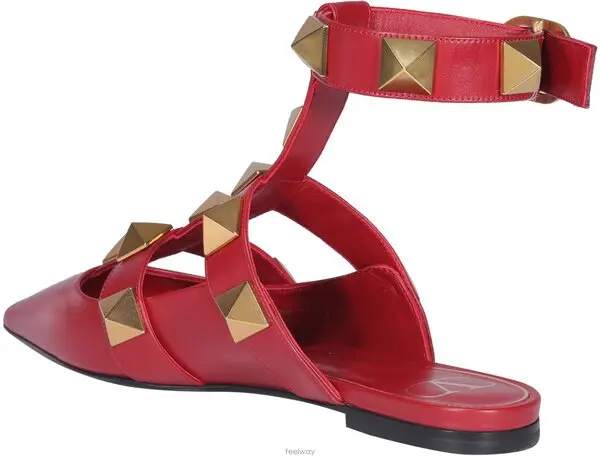 Valentino Garavani Roman Stud Ballet Flats