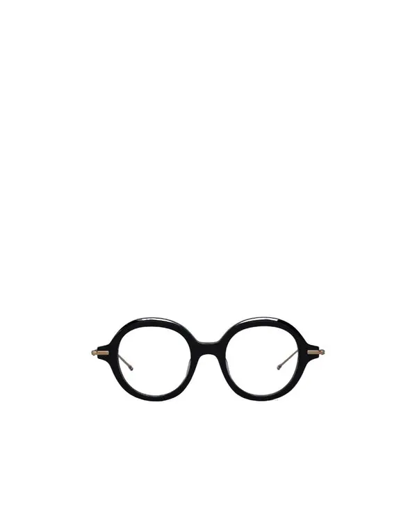 Thom Browne Round Frame Eyeglasses - Black