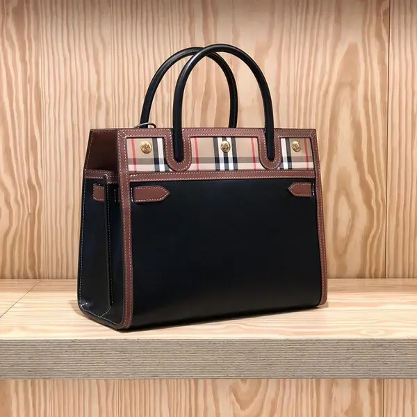 Burberry Title Small Tote Bag