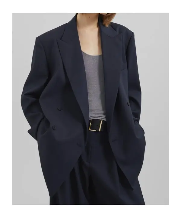 THE FRANKIE SHOP Newark Double Breasted Blazer