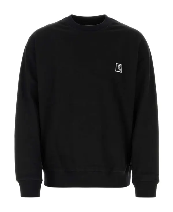 WOOYOUNGMI Round Collar Long Sleeve Sweater