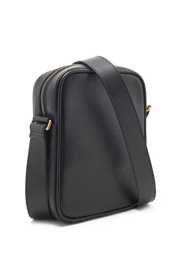 Gucci Logo Print Messenger Bag