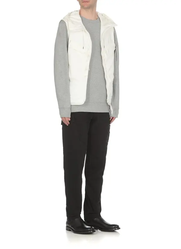 C.P. COMPANY Stand Collar Hooded Gilet