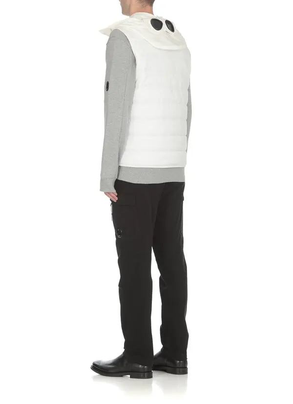 C.P. COMPANY Stand Collar Hooded Gilet