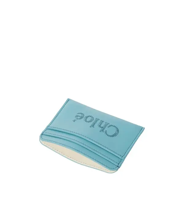 Chloé Sense Card Holder - Blue