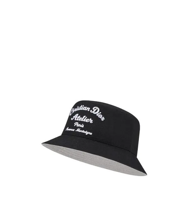 Dior Atelier Bucket Hat - Black