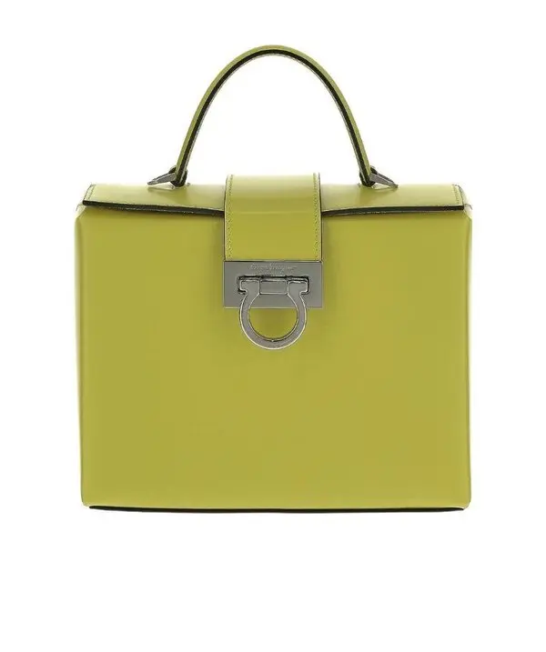 FERRAGAMO Logo Box Shoulder Bag
