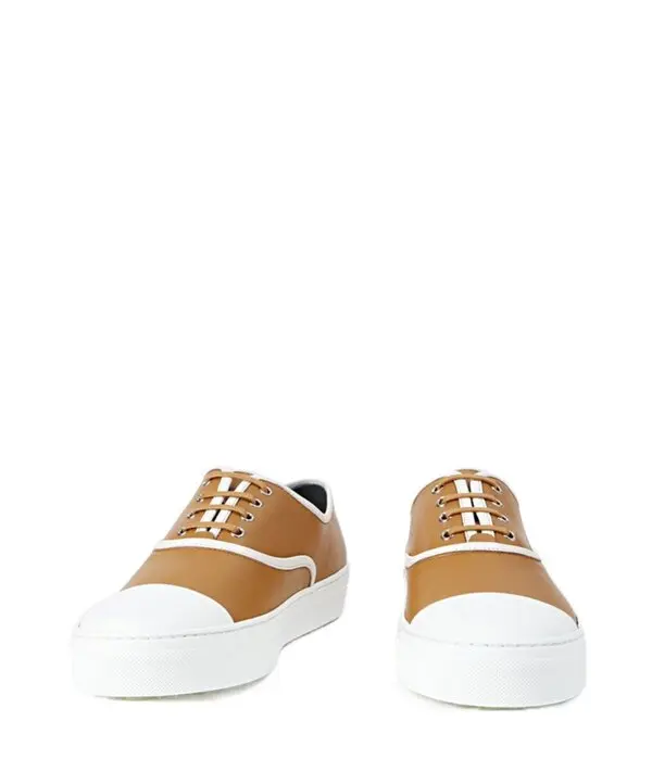 Celine Lace-up Perforated Sneakers