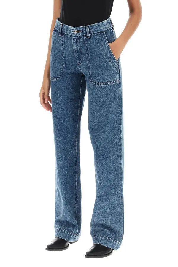A.p.c. Seaside High-waist Flared Jeans