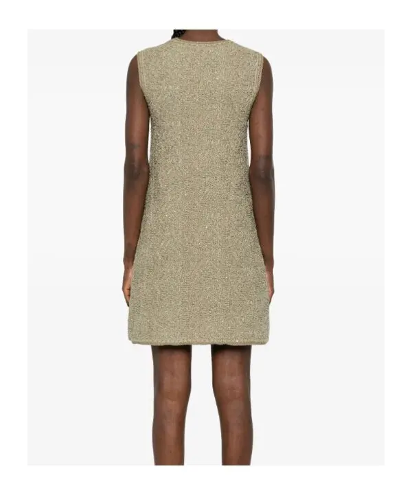 Fabiana Filippi Sleeveless Patch-pocket Mini Dress