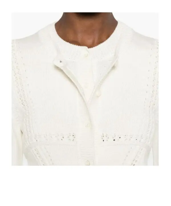 Ermanno Scervino Open-stitch Layered Cardigan