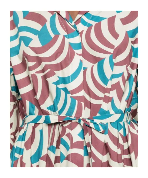 Marni Printed Cotton Shirt Dress