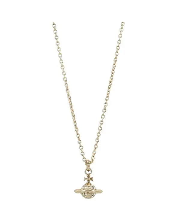 VIVIENNE WESTWOOD Orb Pendant Chain Necklace - Gold