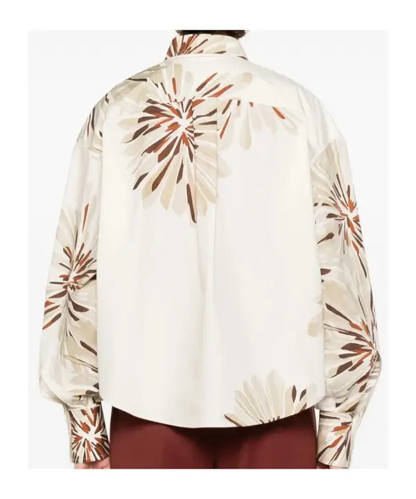 Brunello Cucinelli Floral Print Shirt