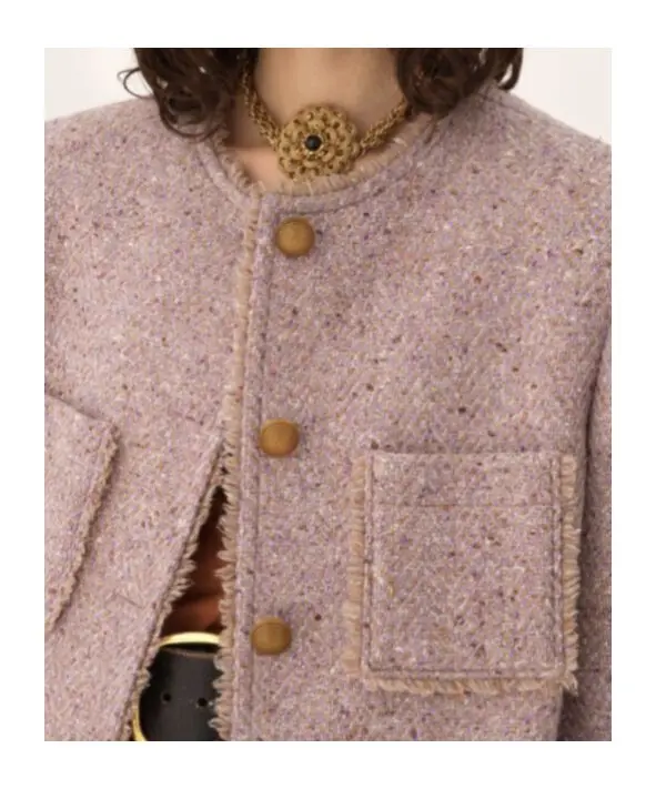 Chloé Button Patch Pocket Coat