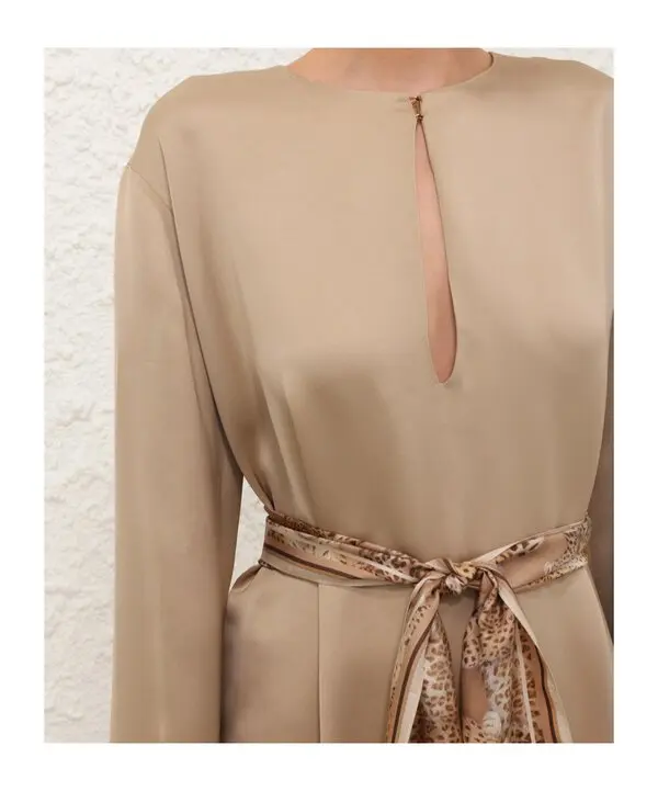 Zimmermann Keyhole Midi Dress