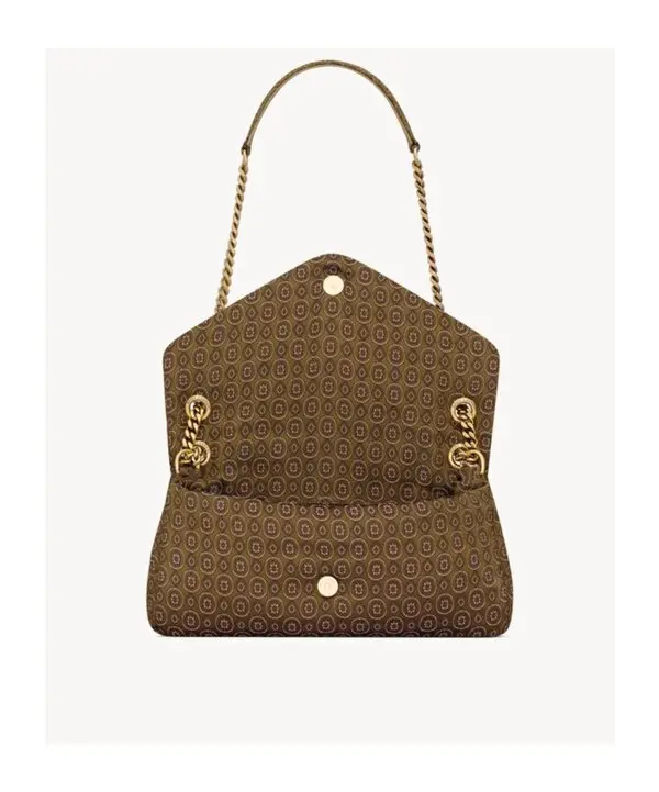 Saint Laurent Calypso Small Jacquard Bag