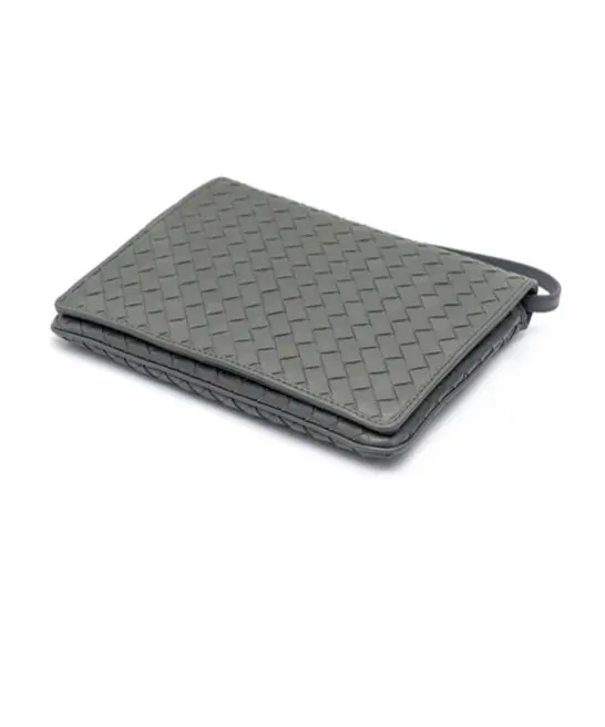Bottega Veneta Flap-over Woven Shoulder Bag