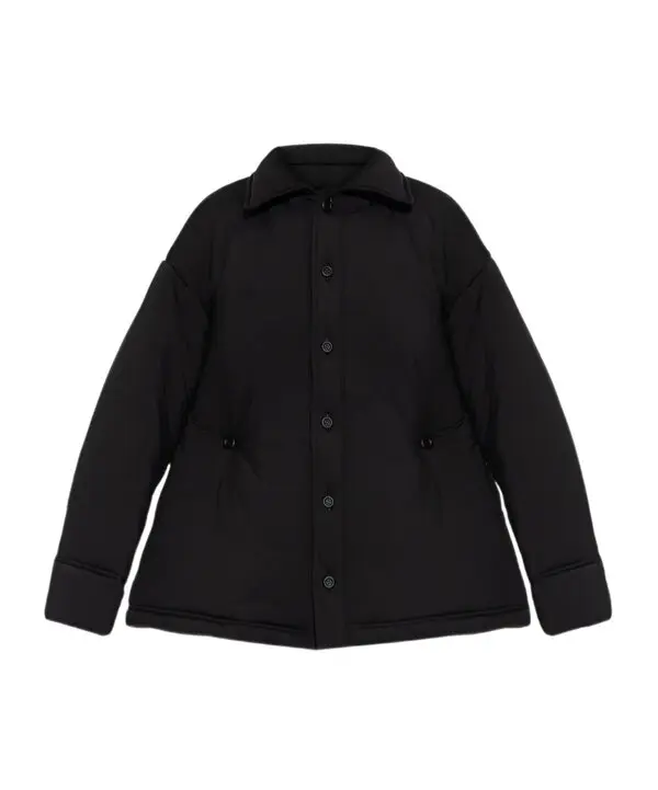 Issey Miyake Button-fastening Jacket - Black