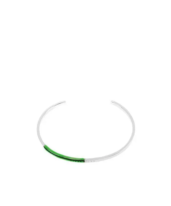 MAISON MARGIELA Digital Engraving Bracelet - White