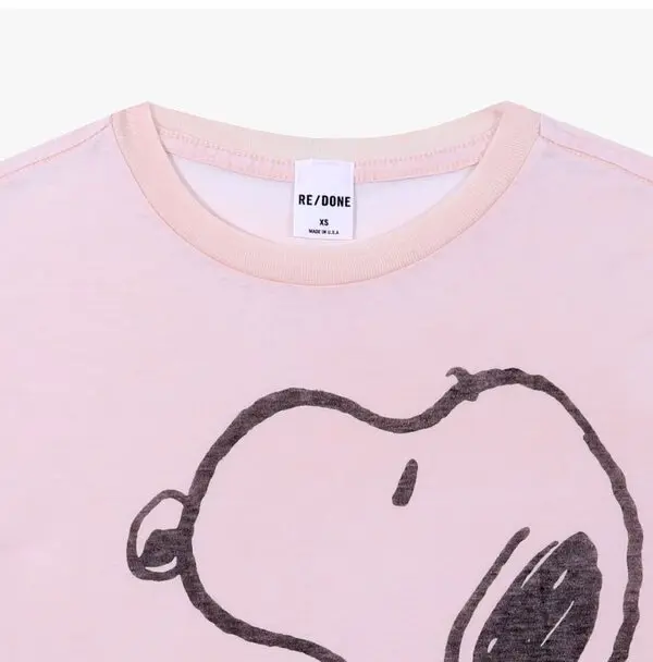 RE/DONE Printed Short-sleeve T-shirt