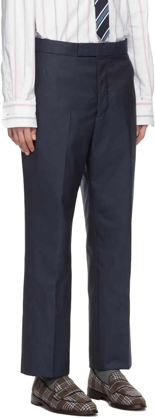Thom Browne Fit 1 Backstrap Cropped Trousers