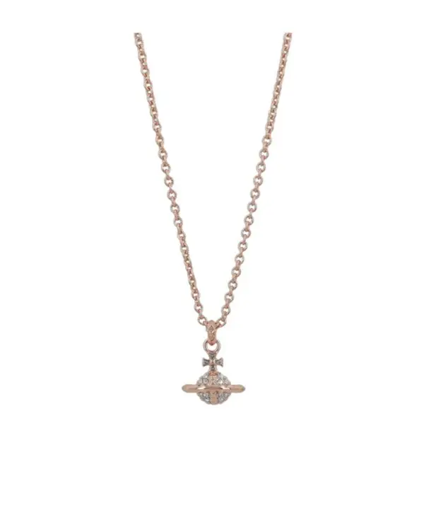 VIVIENNE WESTWOOD Spherical Pendant Necklace - Yellow