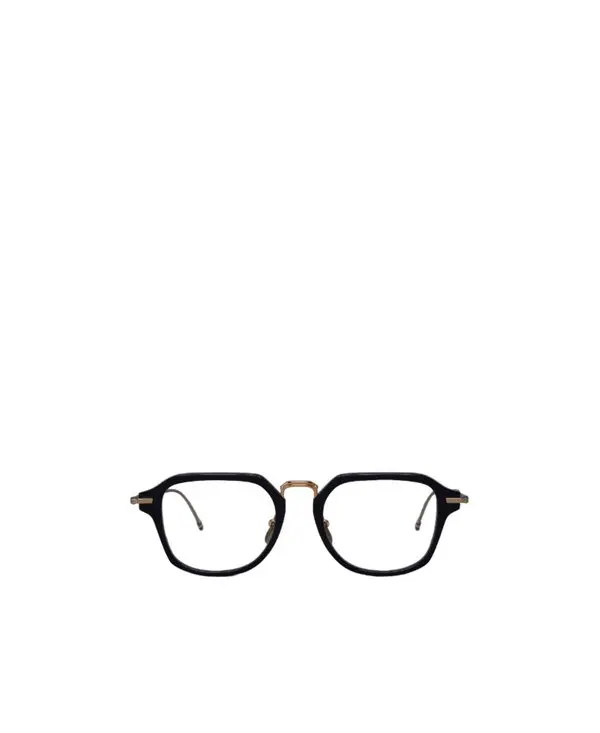 Thom Browne Rectangle Frame Eyeglasses - Blue