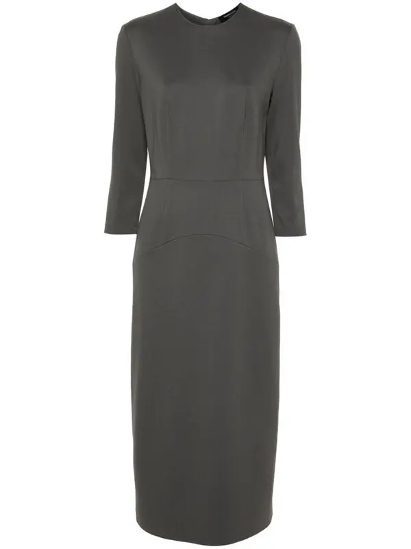 Fabiana Filippi Crewneck Midi Dress