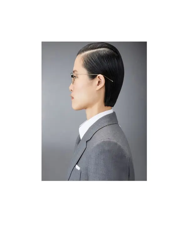 Thom Browne Rectangular Frame Glasses