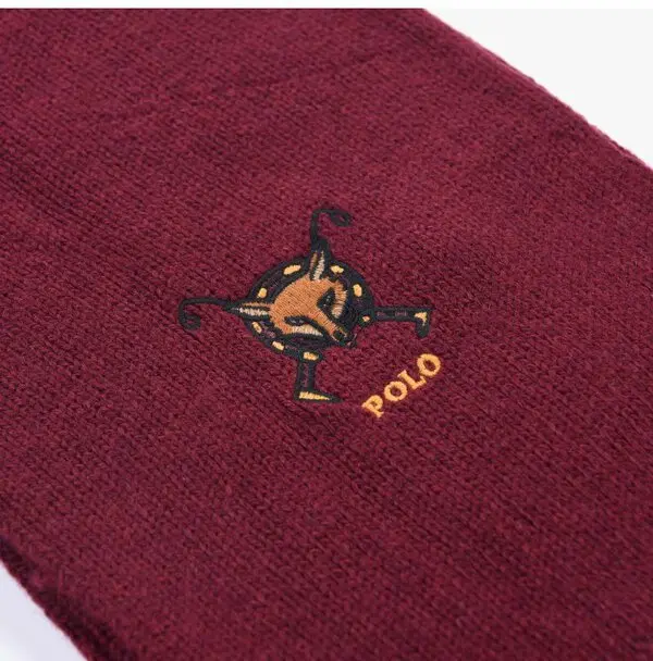 Polo Ralph Lauren Knitted Scarf - Brown