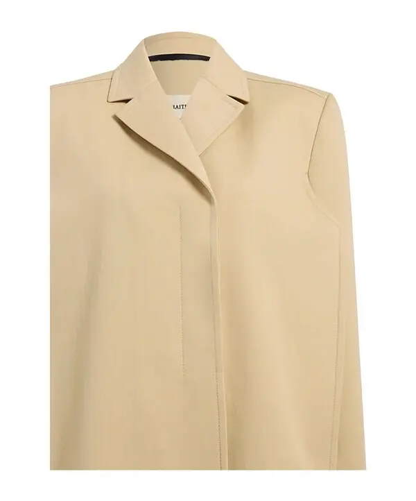 Khaite Long-sleeved Tailored Coat