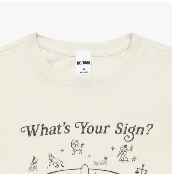 RE/DONE Graphic Print T-shirt