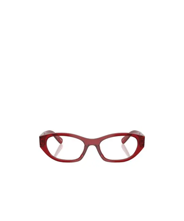 Miu Miu Oval Frame Full Rim Eyeglasses