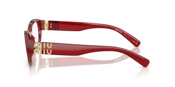 Miu Miu Oval Frame Full Rim Eyeglasses