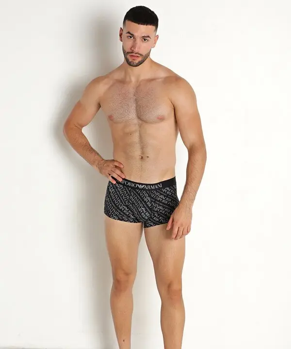 Emporio Armani Elastic Waist Underwear - Black