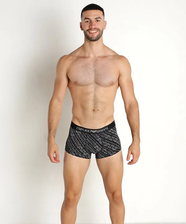 Emporio Armani Elastic Waist Underwear - Black