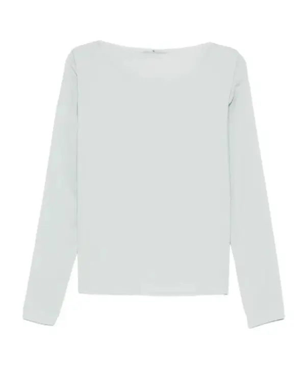 Ermanno Scervino Long Sleeve Boat Neck Sweatshirt
