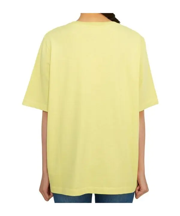 Maison Kitsuné Short Sleeve T-shirt With Graphic Detail - Yellow