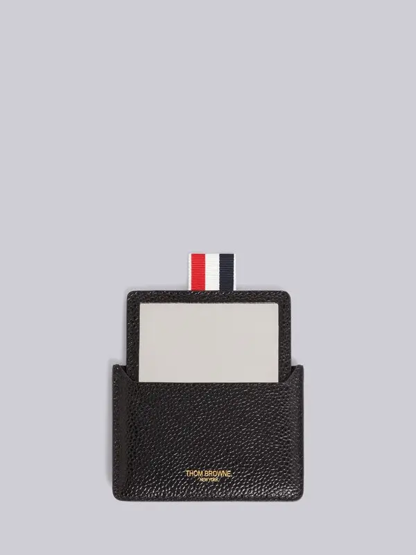 Thom Browne Grosgrain Loop Leather Mirror Case