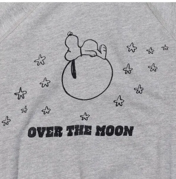 RE/DONE Printed Long Sleeve Sweatshirt