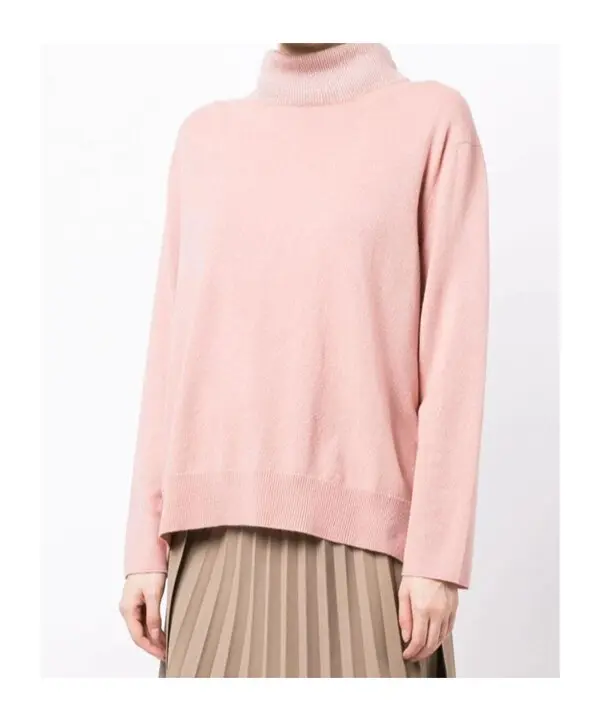Fabiana Filippi Glitter Detail Roll Neck Jumper